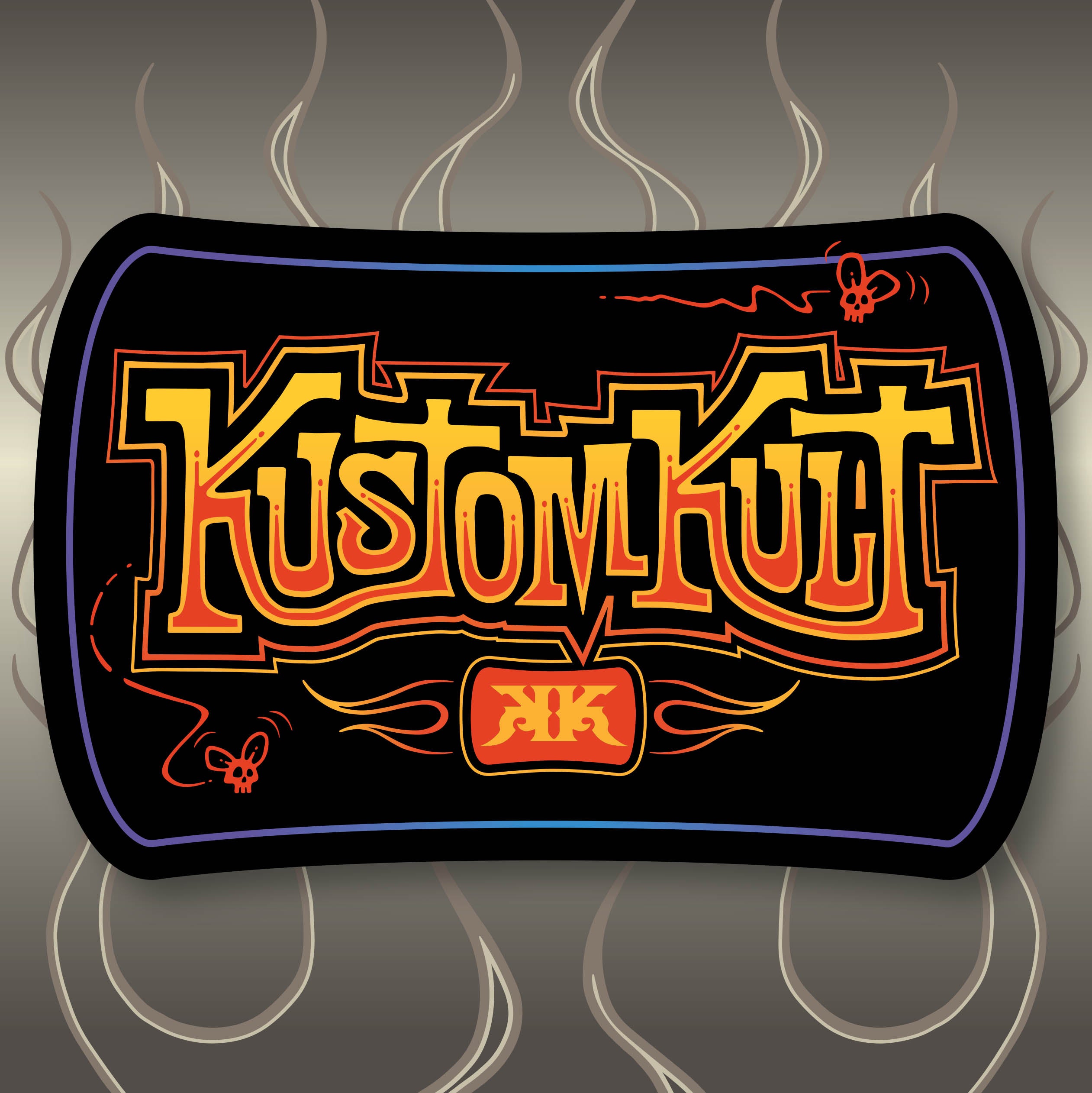 KK BELT BUCKLE - Sticker – KUSTOM KULT®
