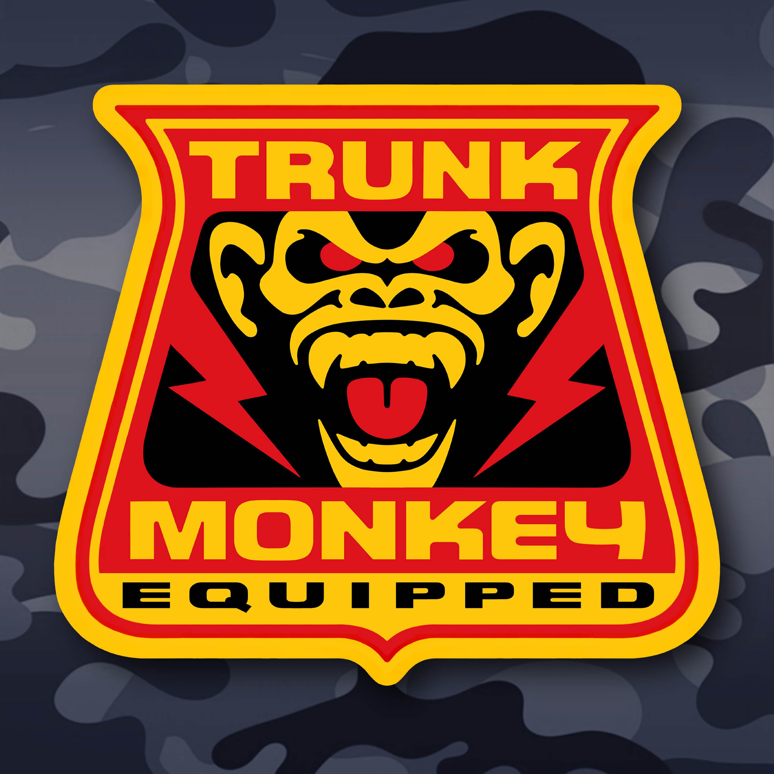 TRUNK MONKEY - Sticker – KUSTOM KULT®