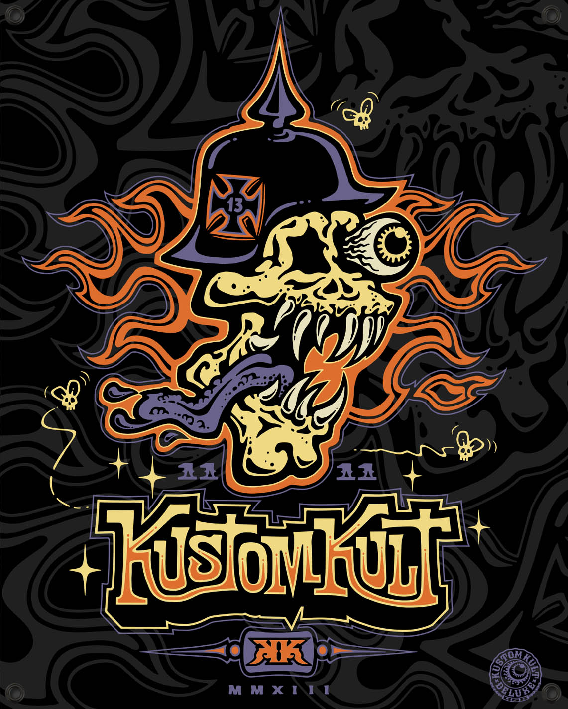 VON SKULLY - BANNER – KUSTOM KULT®